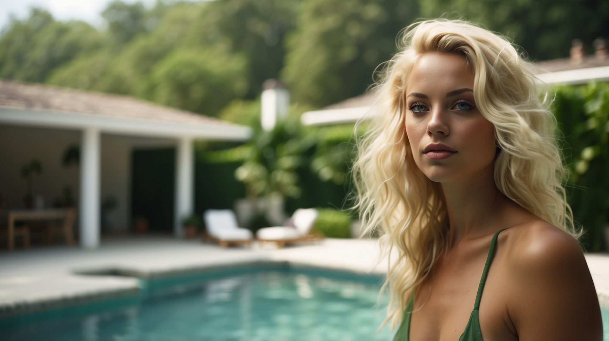 Why Blonde Hair Turns Green in Swimming Pools—and the Simple Kitchen ...