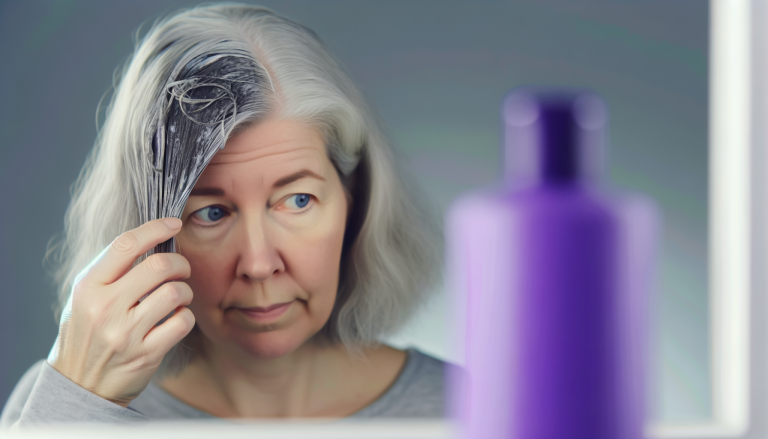 Gray Hair Warning: Why Too Much Purple Shampoo Can Make Silver Look ...
