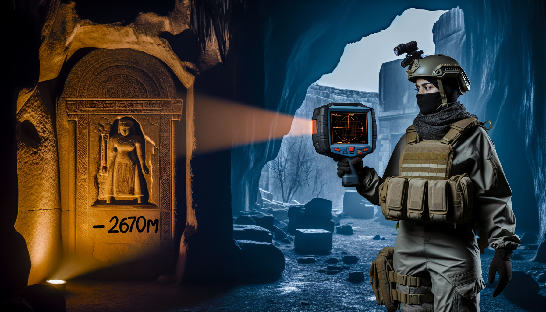 Military Finds Ancient Ruins 2,670 Meters Underground—Why This Record ...