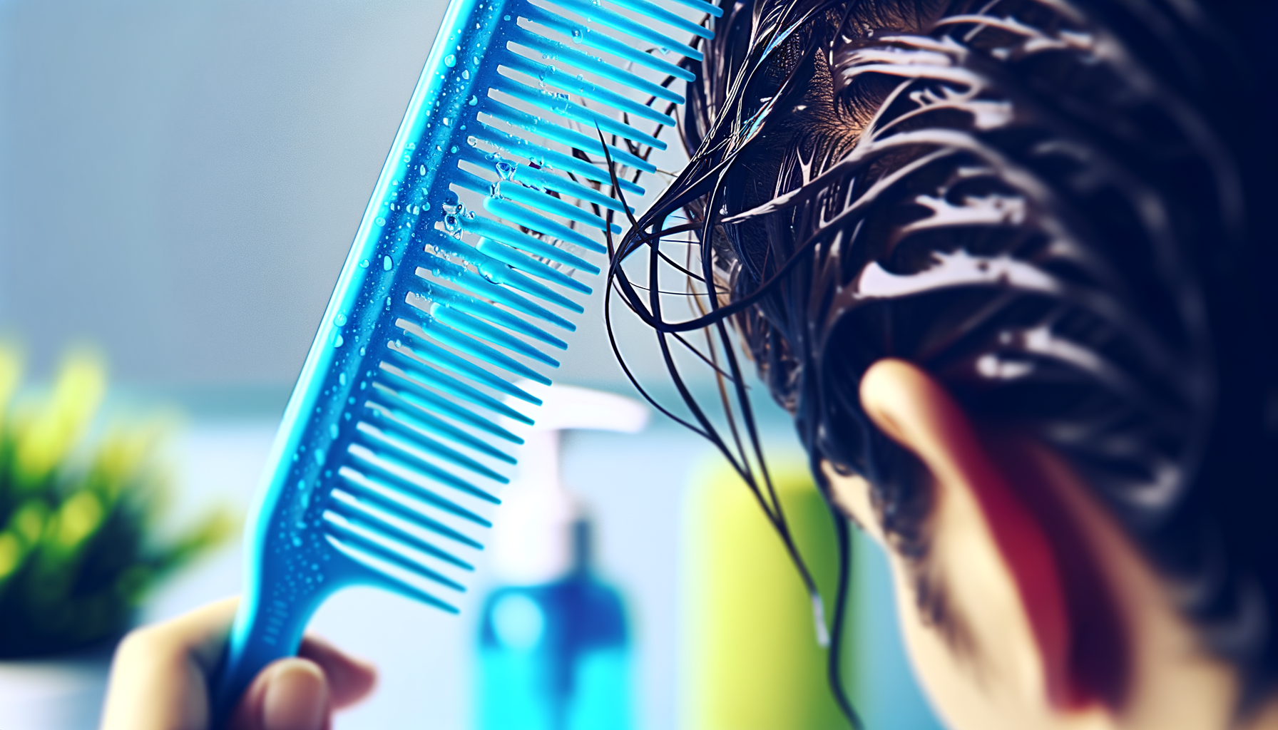 Never Brush Wet Hair With a Plastic Comb: The Damage It Can Cause and ...